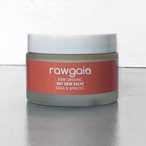 Raw Organic Dry Skin Salve - Shea & Apricot